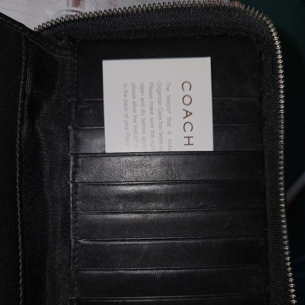 Coach Palm Organizer Case - Gem